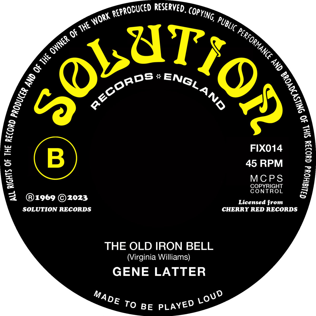 GENE LATTER Holding A Dream | Solution Records
