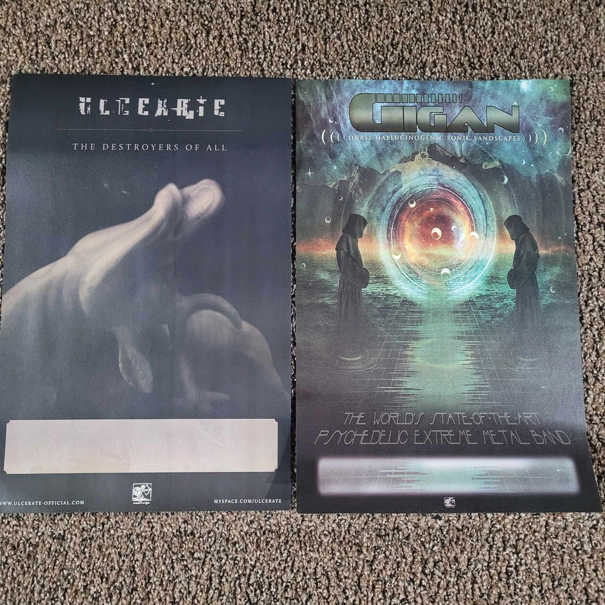 Ulcerate The Destroyers of All x Gigan Quasi-Hallucinogenic Poster ...