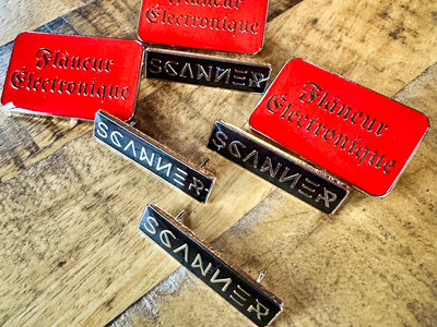 SPECIAL OFFER - 2 x Raised Nickel Metal Badges | Scanner