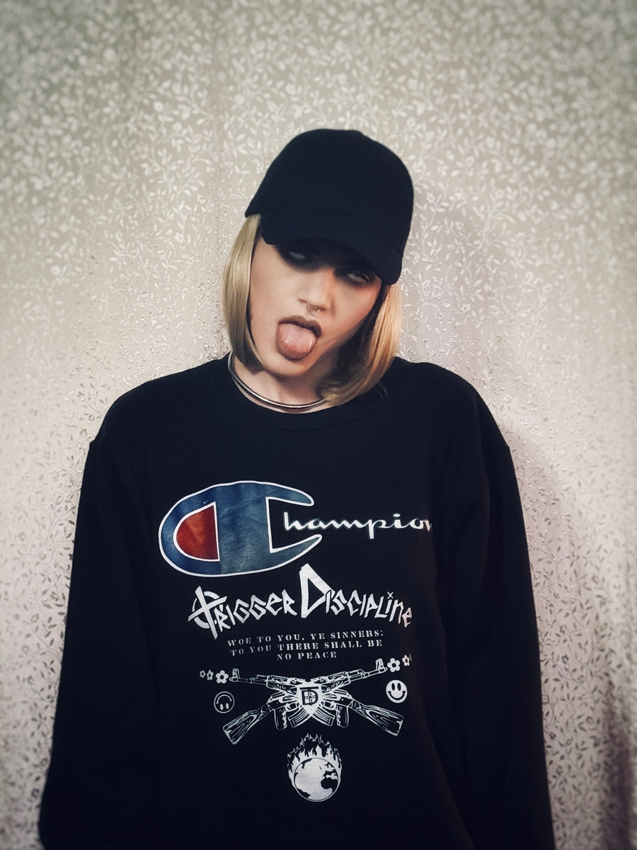 CHAMPION "Big C" Crew Sweatshirt | Trigger Discipline
