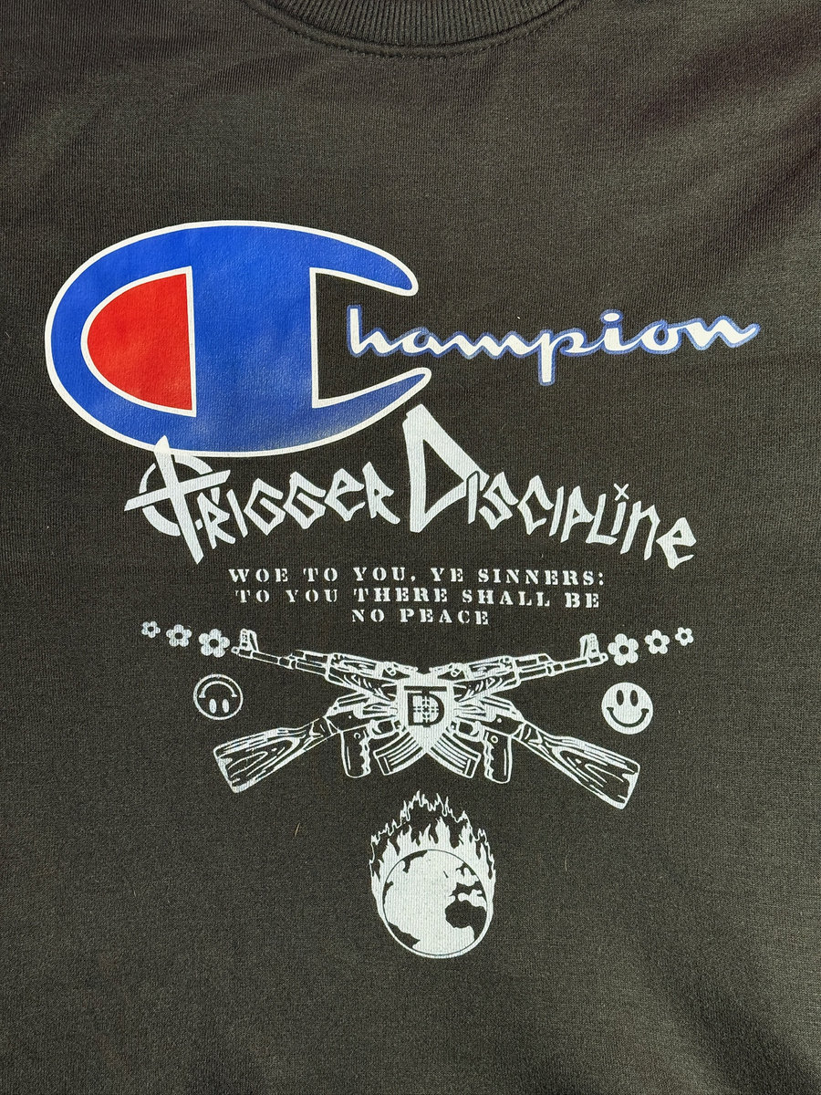 CHAMPION "Big C" Crew Sweatshirt | Trigger Discipline