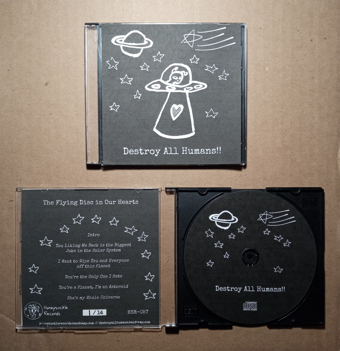 The Flying Disc in Our Hearts | Destroy all Humans!! | Honeysuckle Records