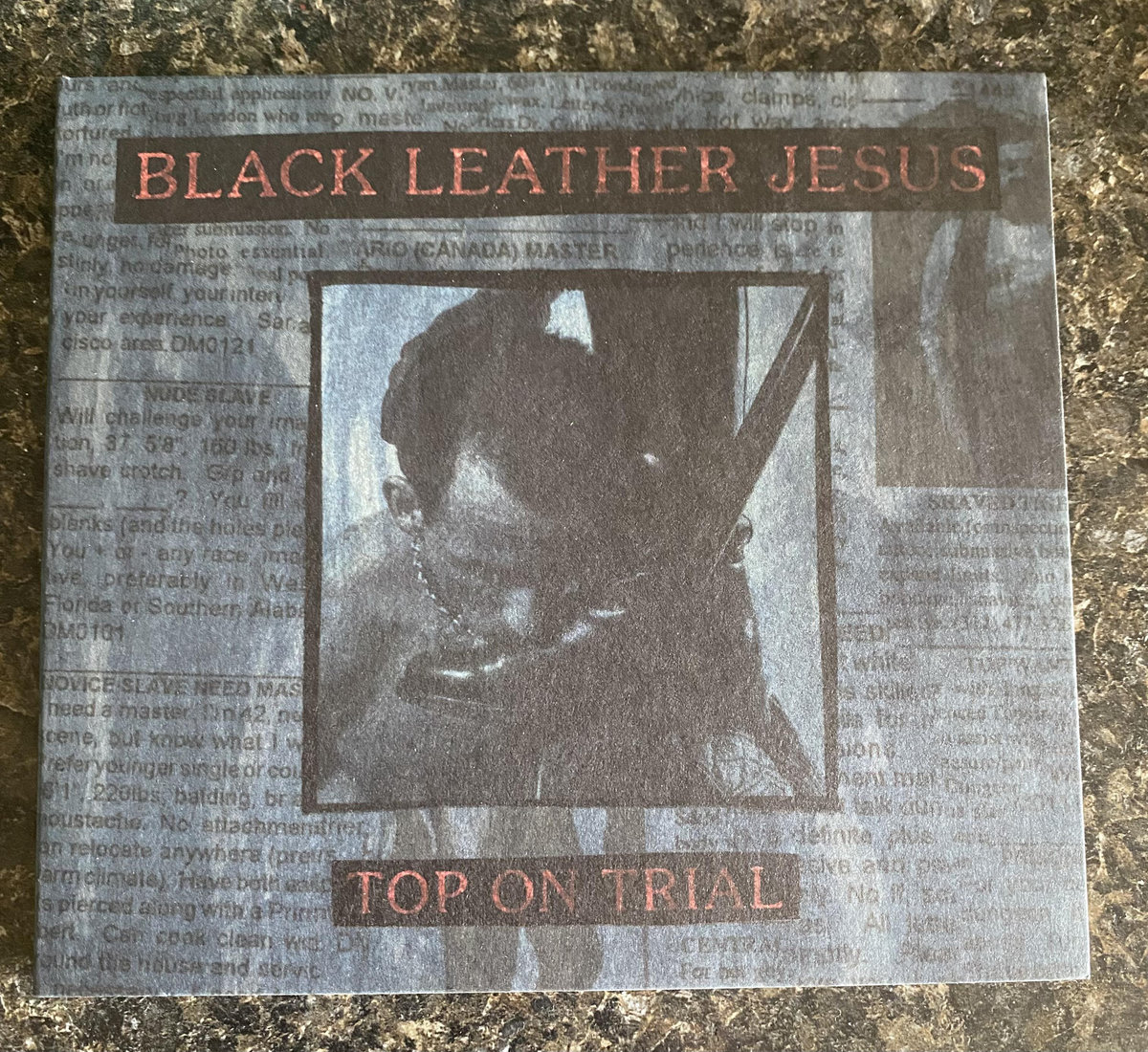 BLACK LEATHER JESUS "Top on Trial" CD (distro) | Richard Ramirez