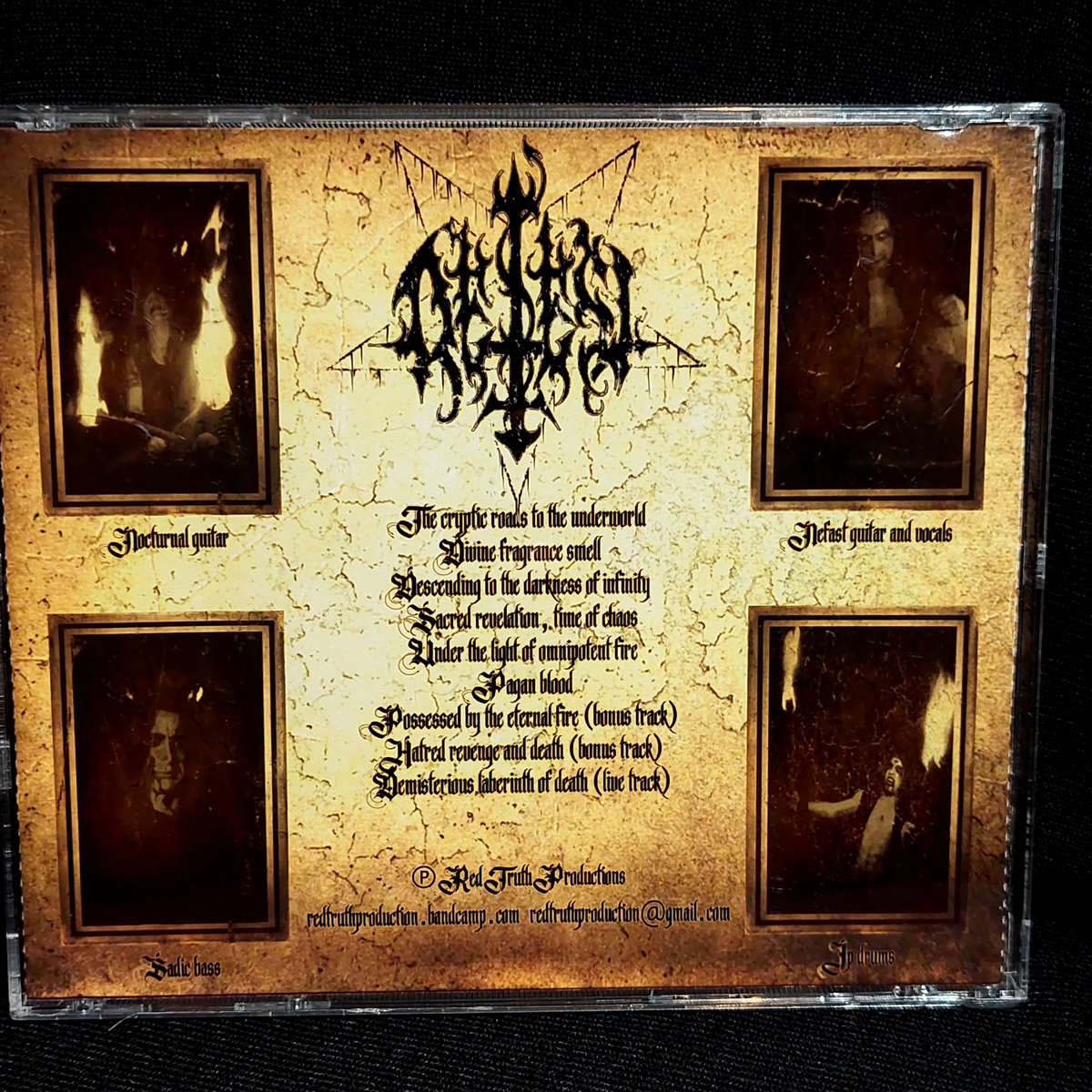Detest - Sacred Revelation - CD. | Forbidden Files Records