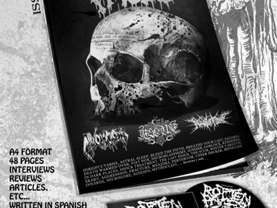 Rotten Pages Magazine N°6 (Includes FREE CD) | GUTS AND BLOOD Records