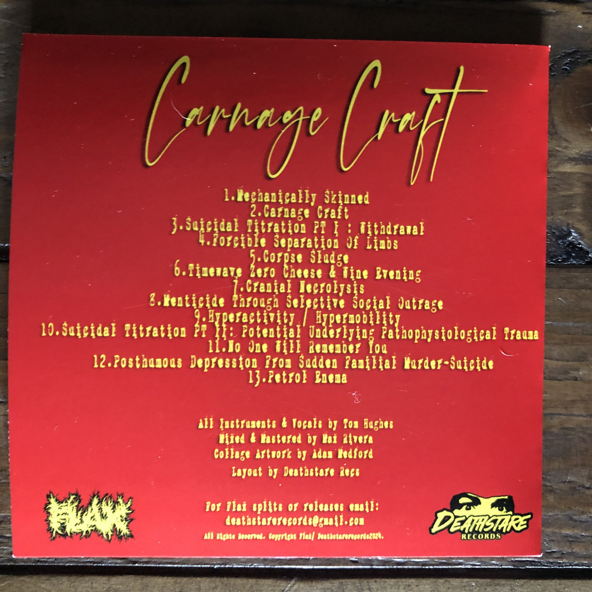 Carnage Craft | Flax