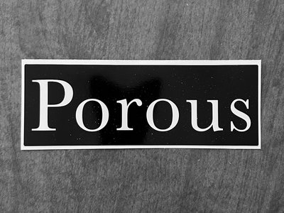 Sticker - Original Logo | Porous