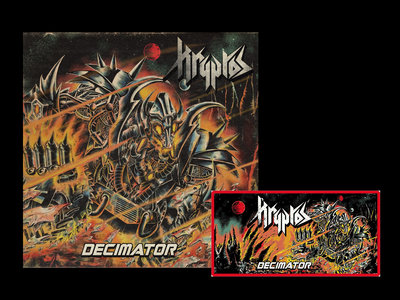 Decimator - 12x6cm Rectangle Patch | Kryptos