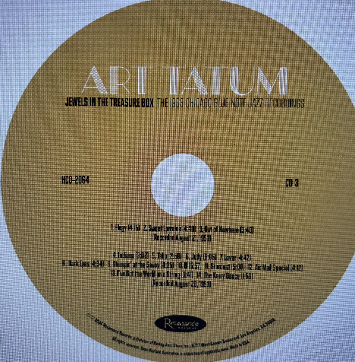 Jewels In the Treasure Box | Art Tatum