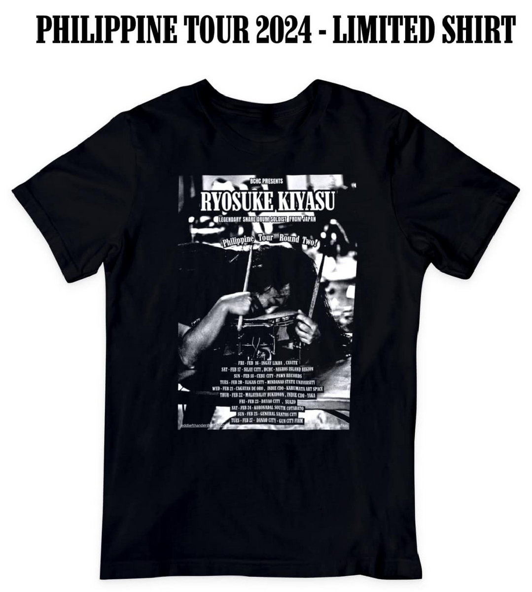 Ryosuke Kiyasu Philippines Tour 2024 T-Shirt | Ryosuke Kiyasu