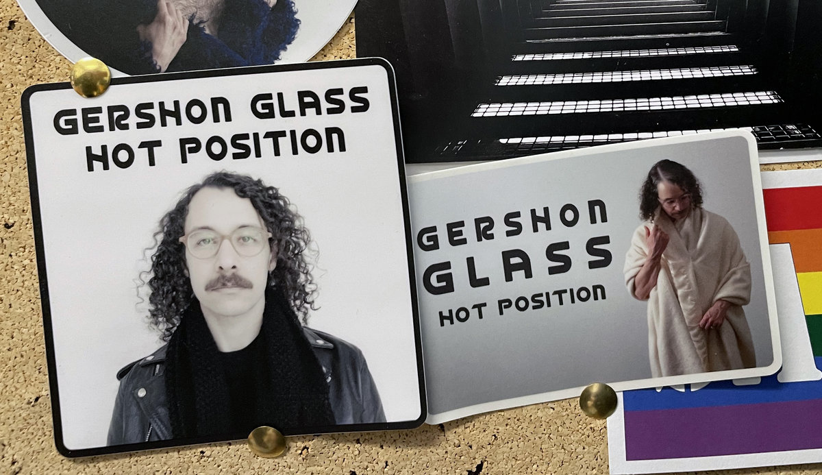 Hot Position Album Stickers (Set of 2) | Gershon Glass