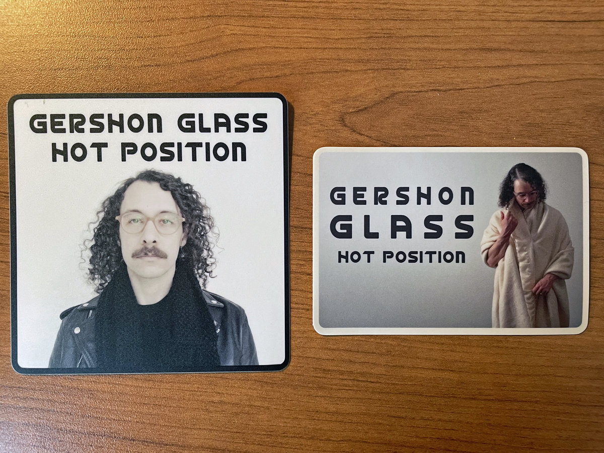 Hot Position Album Stickers (Set of 2) | Gershon Glass