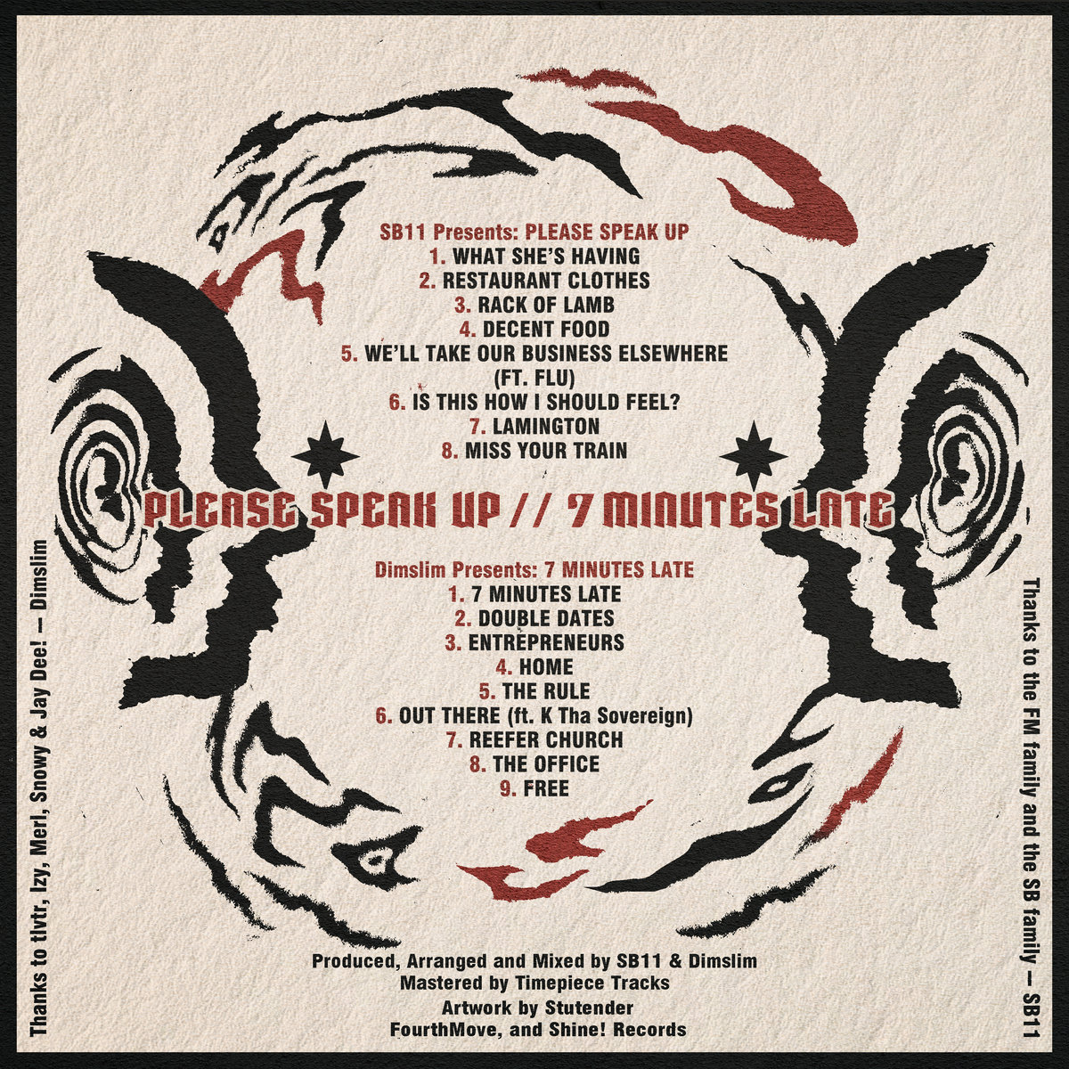 Please Speak Up // 7 MINUTES LATE | SB11 & dimslim | dimslim