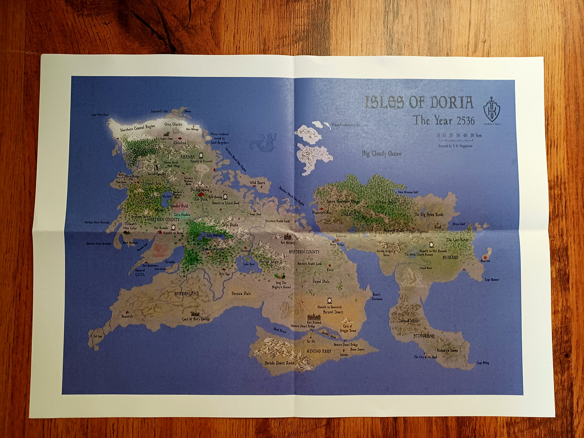 Map of Doria | Kajdum's Tower