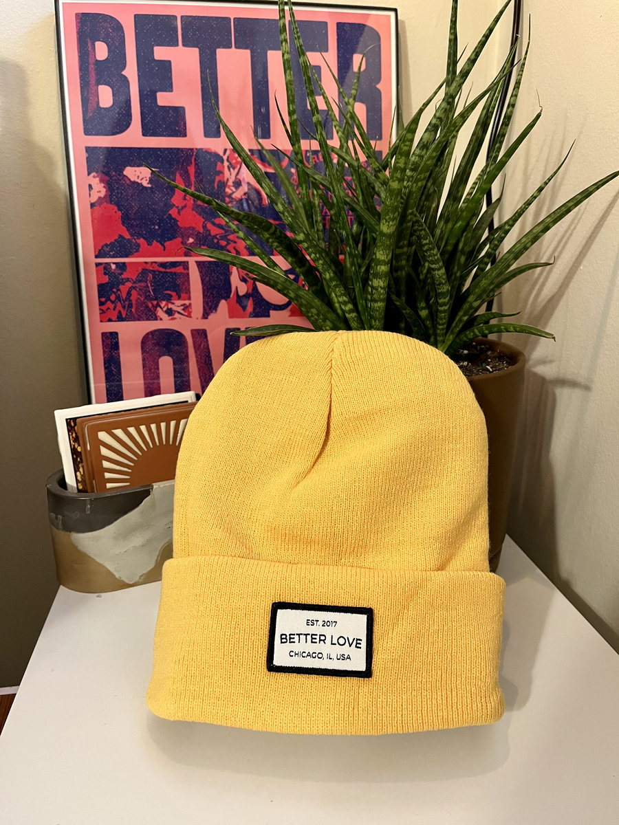 Yellow Better Love Beanie | Better Love