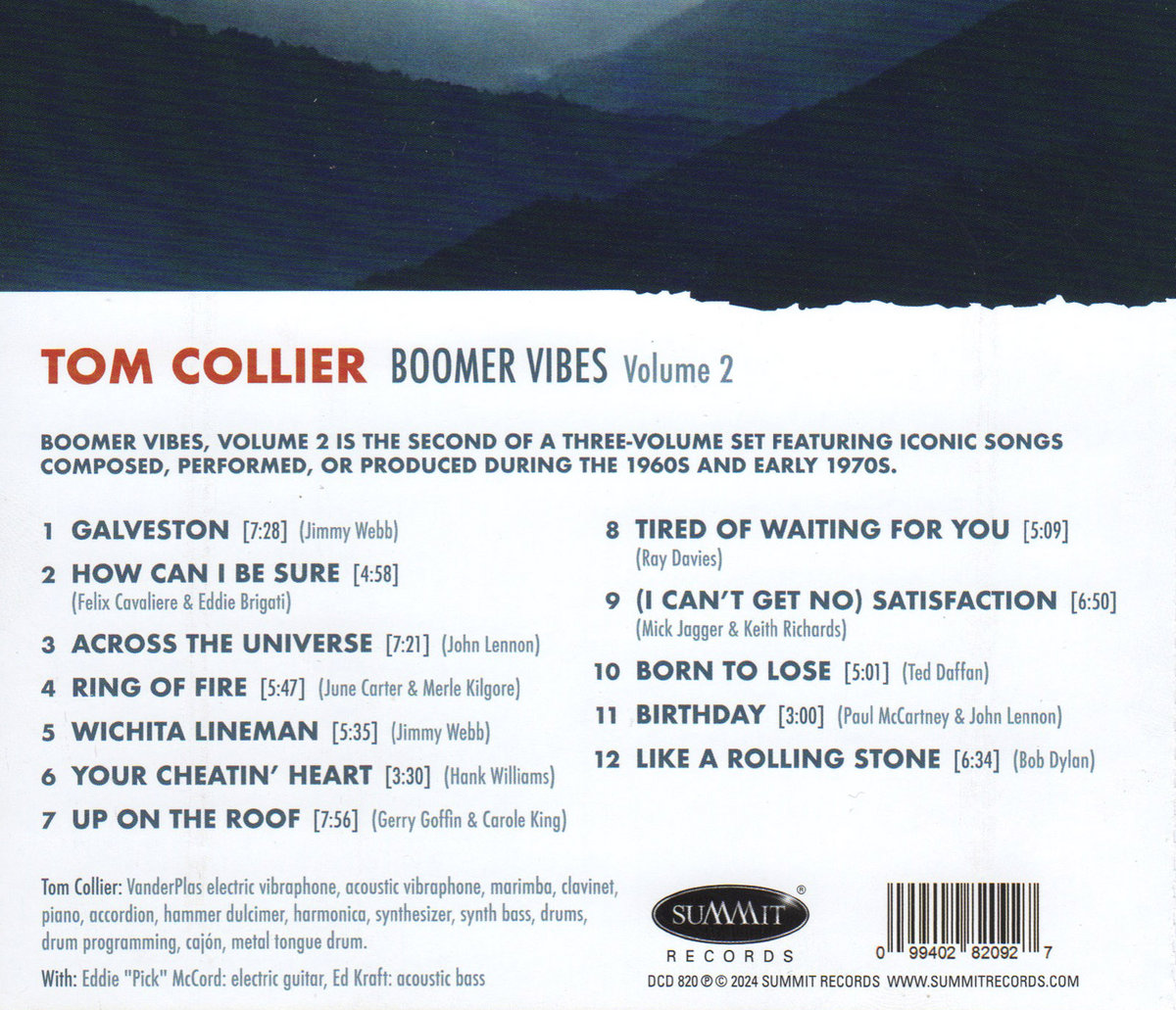 Boomer Vibes, Vol. 2 | Tom Collier