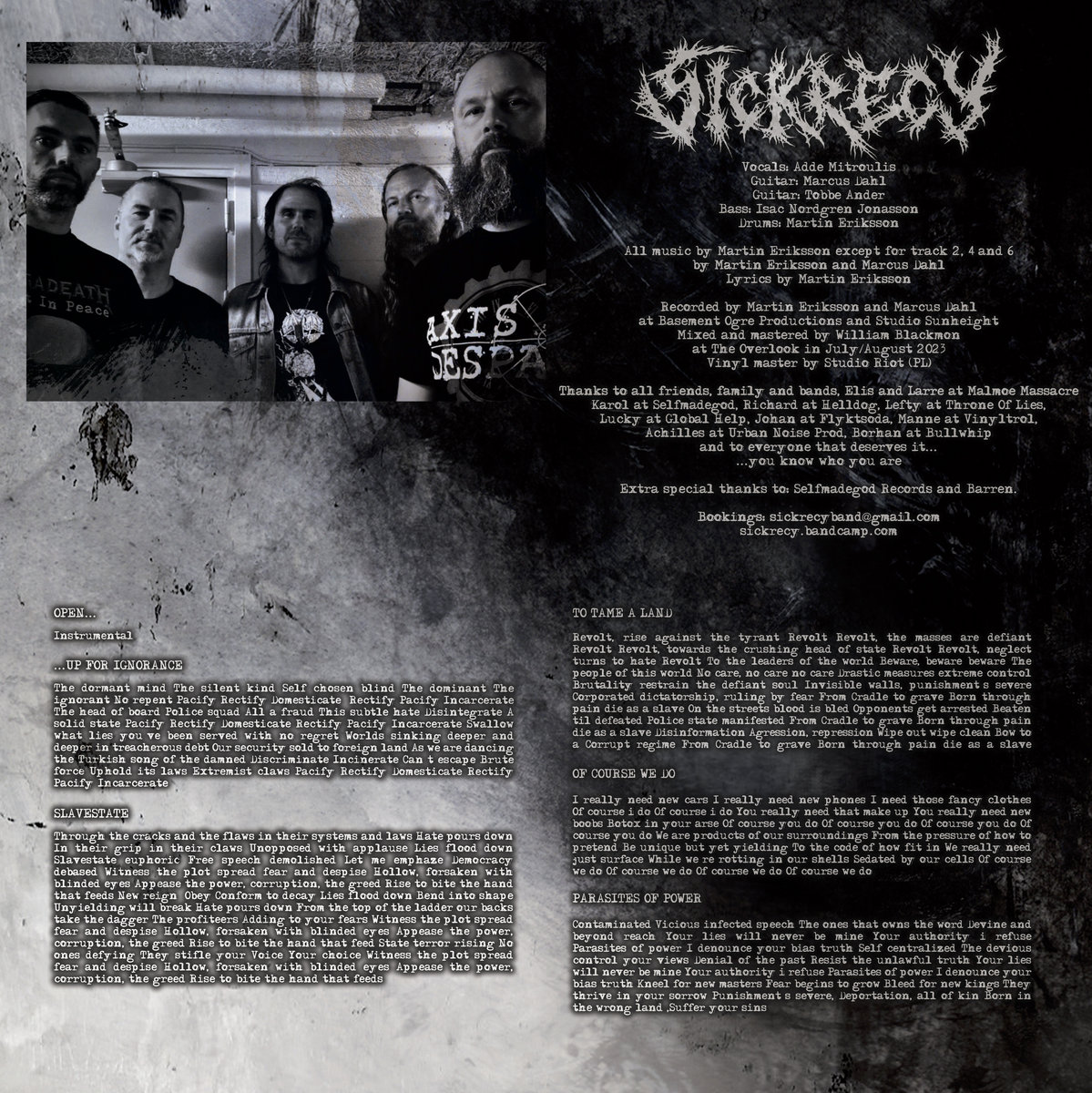 Split With Barren | Sickrecy