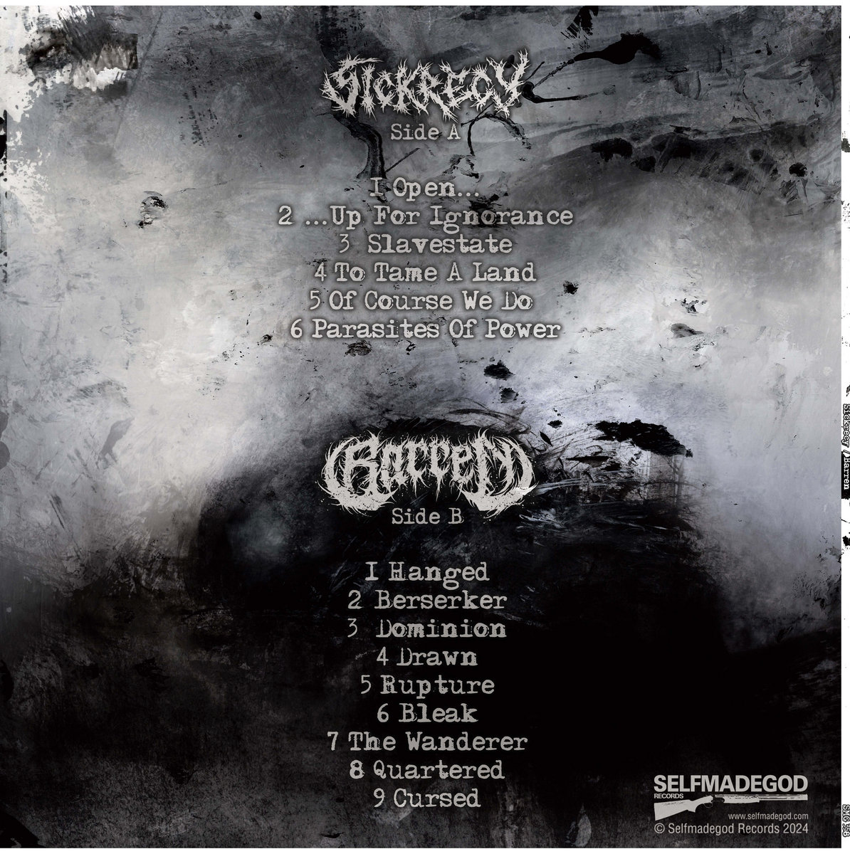 Split With Barren | Sickrecy