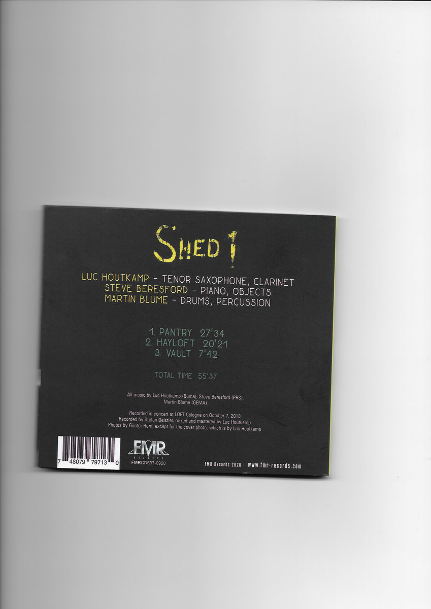 Shed 1: Houtkamp/Beresford/Blume | Martin Blume