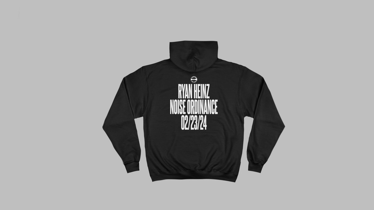 Ryan heinz "Noise Ordinance" Hoodie | SAVSRECORDS