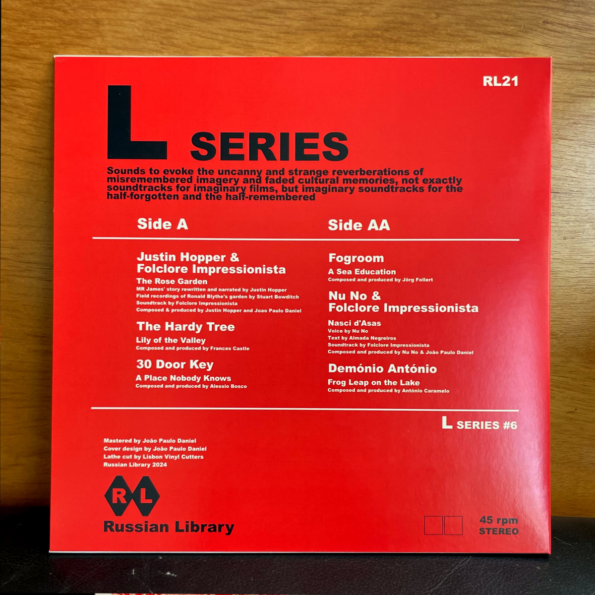 L SERIES #6 - Justin Hopper & Folclore Impressionista / The Hardy Tree ...