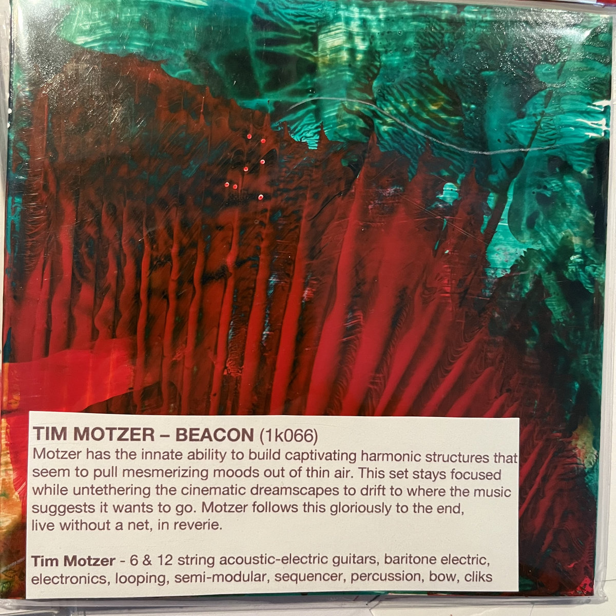 Beacon (24 bit, 48k hi-rez release) | Tim Motzer | Tim Motzer / 1k ...