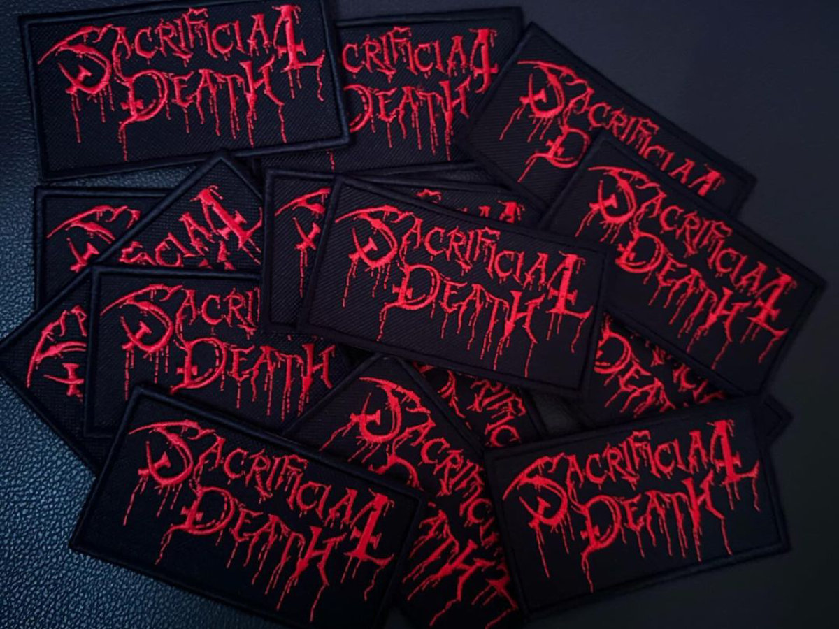 Sacrificial Death Logo Patch 10x5 | Sacrificial Death