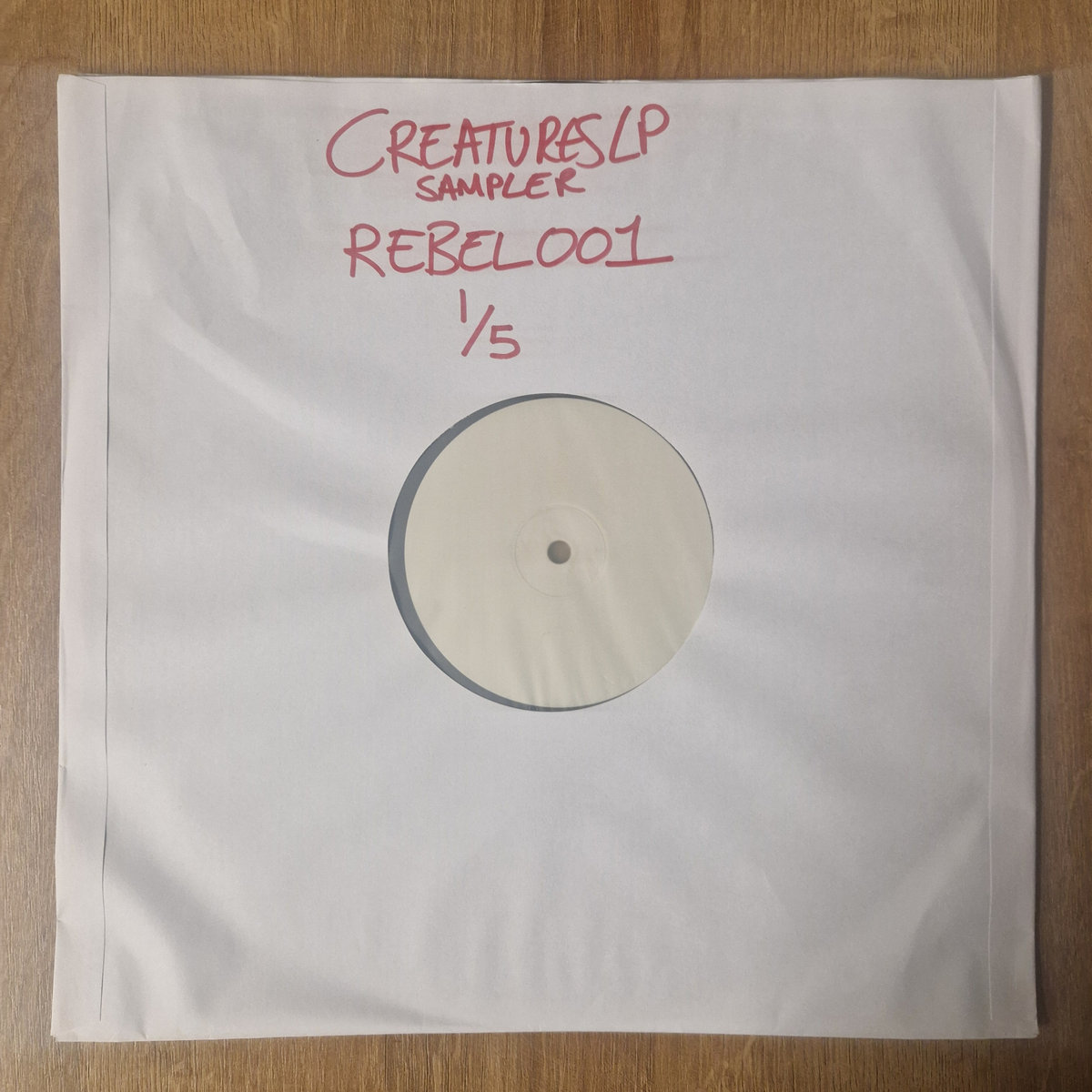 Creatures LP Sampler - Limited Edition Test Press | Creatures | Rebel Music
