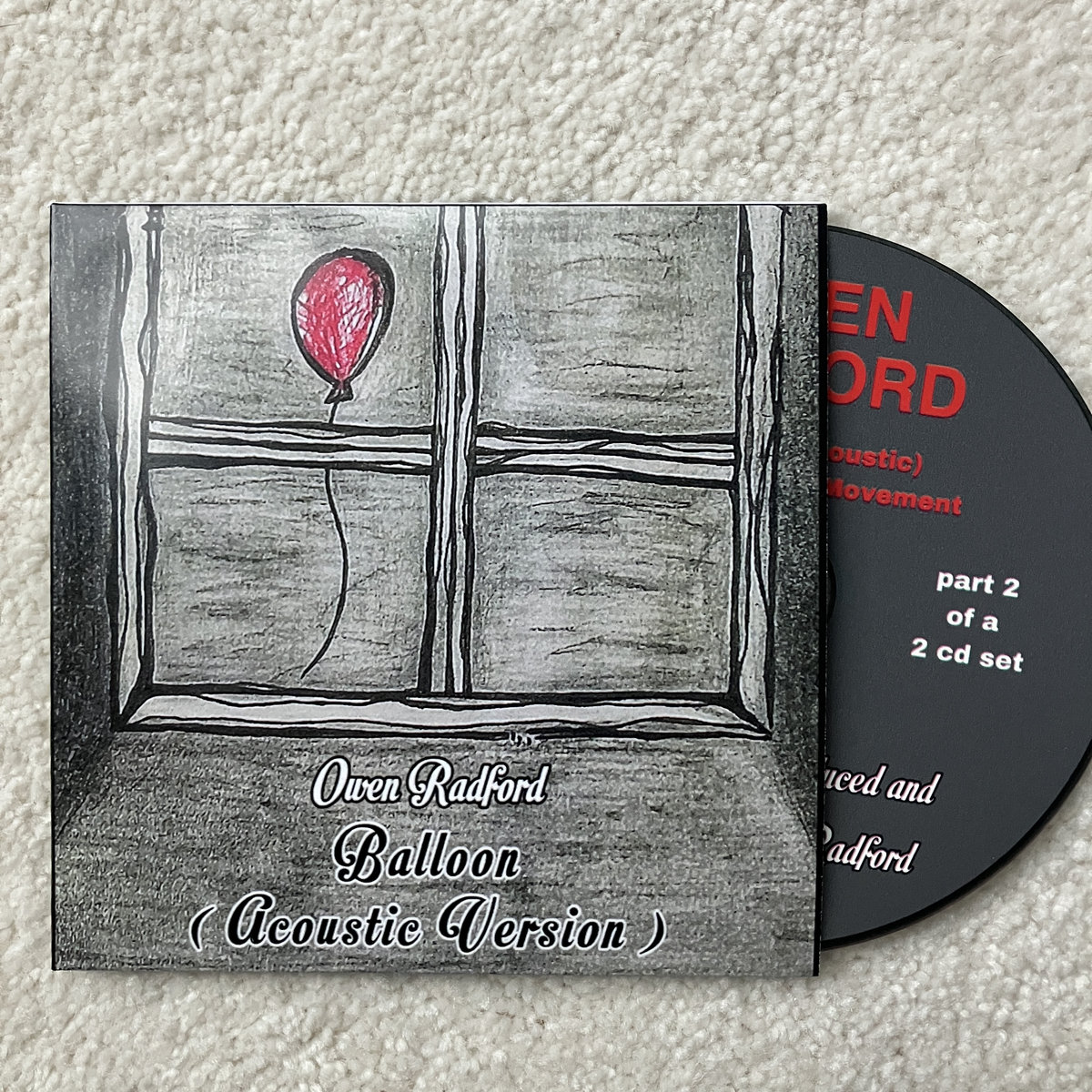 Balloon (Acoustic) b/w The Cliff, 2nd Movement | Owen Radford