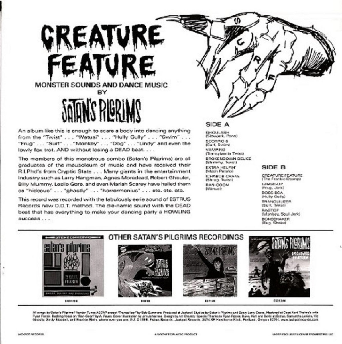 Creature Feature | Satan's Pilgrims