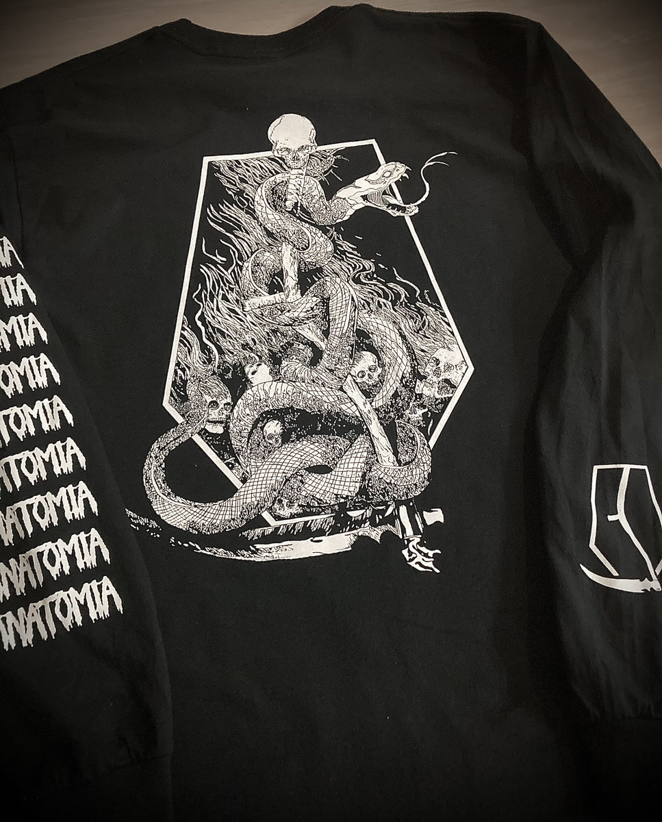 Reaper and Snake Longsleeve Shirt | ANATOMIA