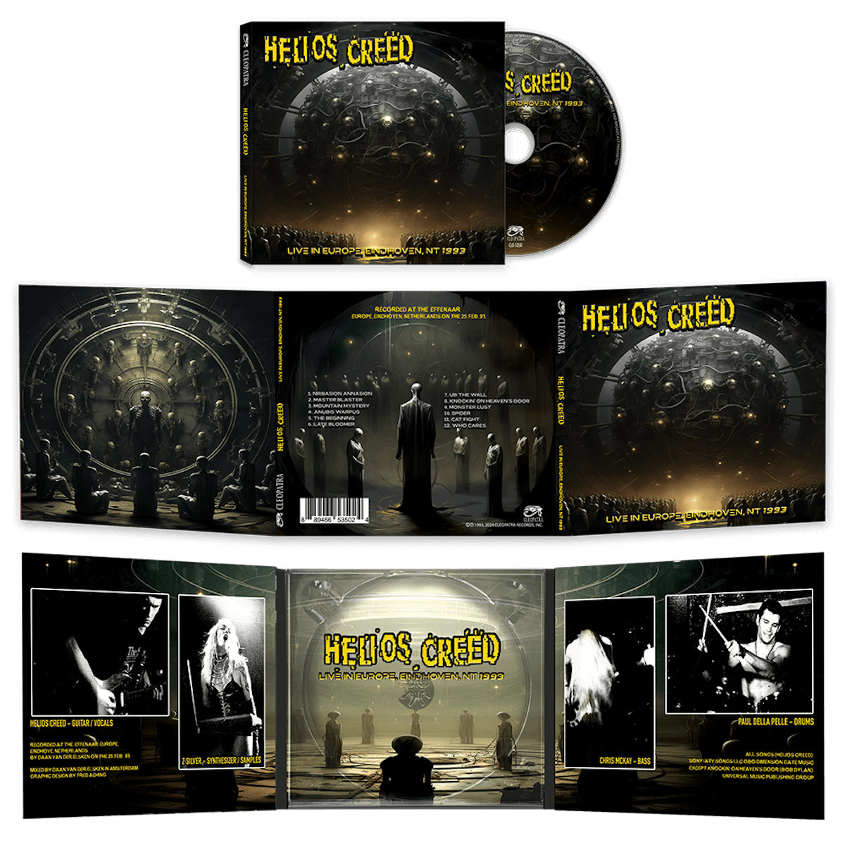 Live In Europe - Eindhoven, NT 1993 | Helios Creed | Chrome