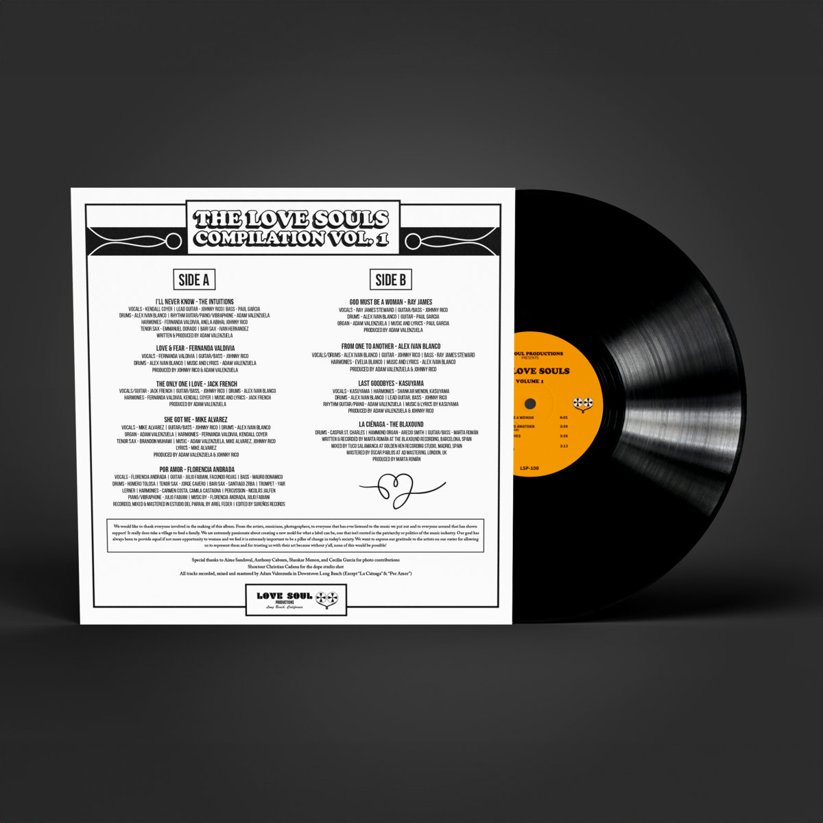 The Love Souls Compilation Volume 1 | The Love Souls | Love Soul ...