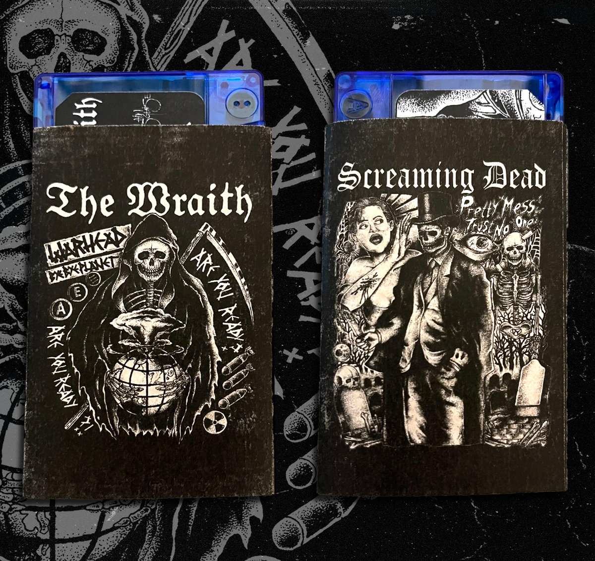 The Wraith / Screaming Dead Cassette Single. (Limited 100 in US) | The ...
