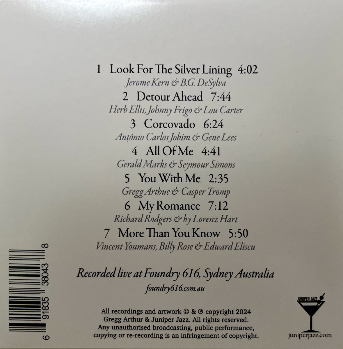 In Concert - The Great American Songbook | Gregg Arthur