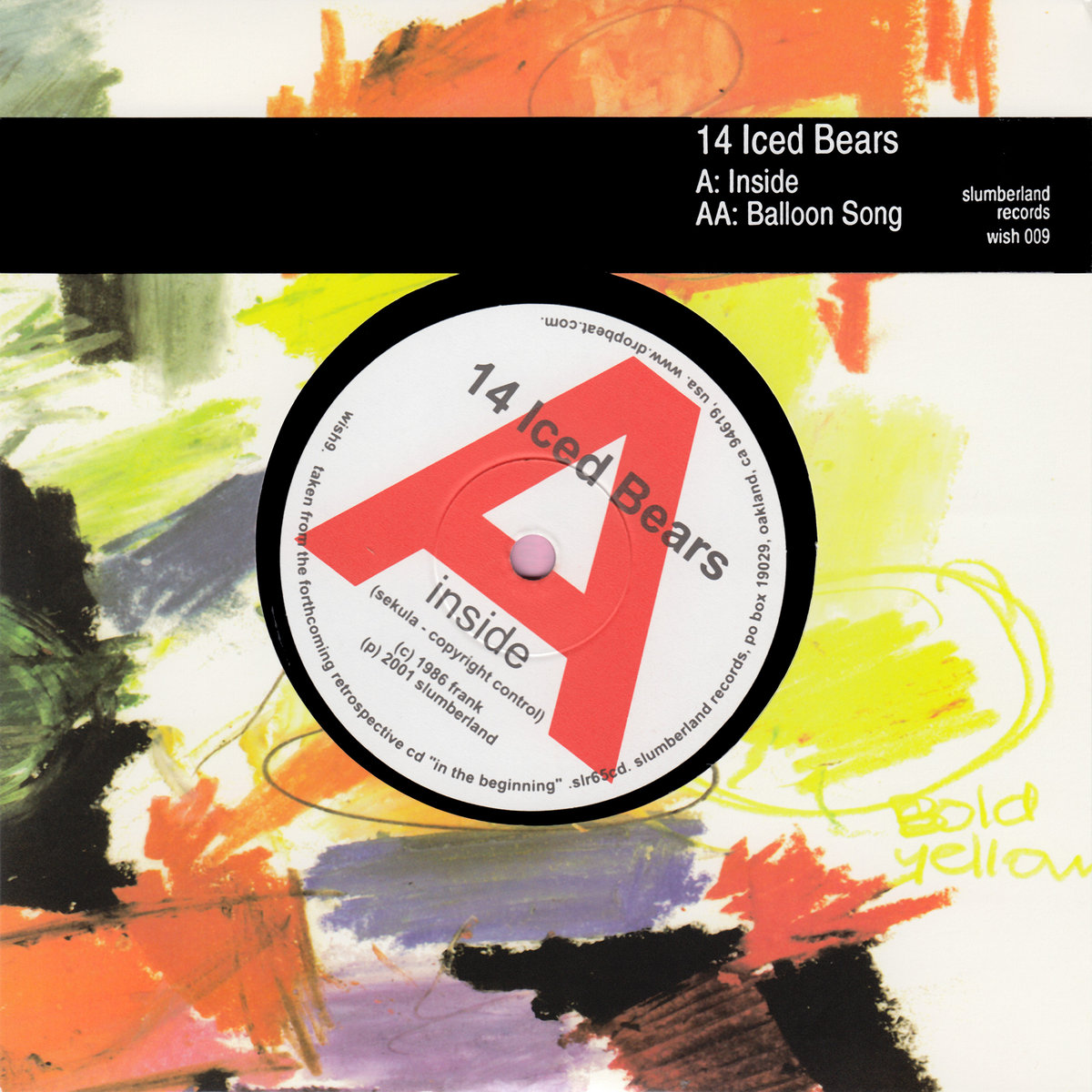 14 Iced Bears "Inside" 7" | Slumberland Records