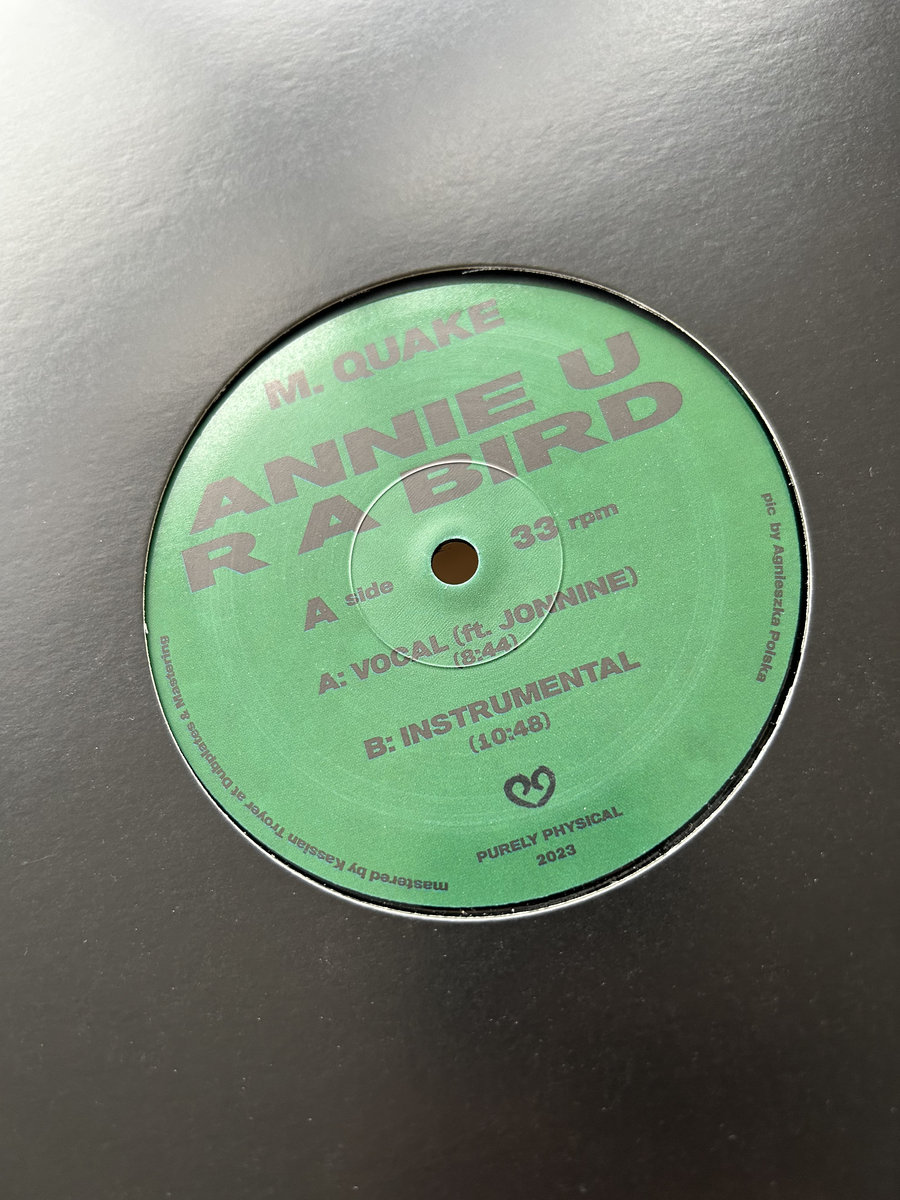 Annie u r a Bird (feat Jonnine) | M. Quake | purely physical teeny tapes