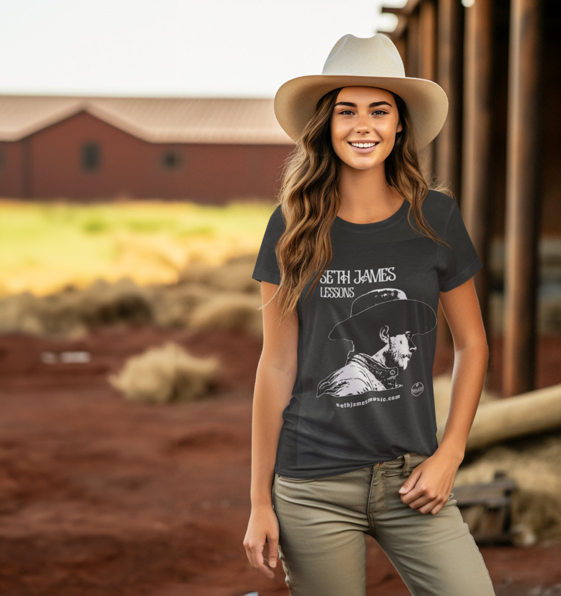 UNISEX Official Seth James Tee Black FREE US SHIPPING | Seth James