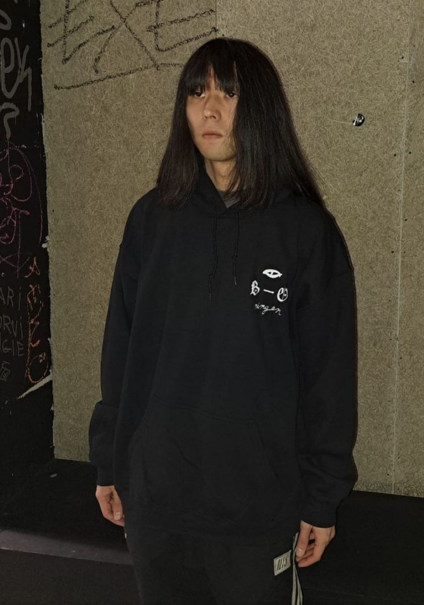 Limited Holy Mountain 'Hat' Hoodie' - Front and back print | BO NINGEN