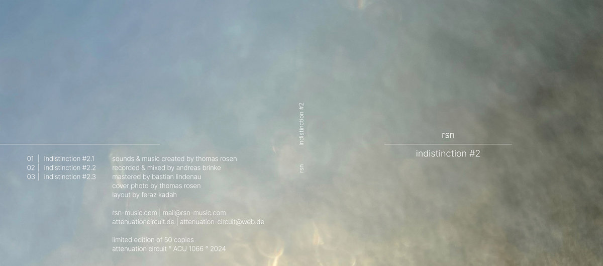 indistinction #1 | rsn | attenuation circuit