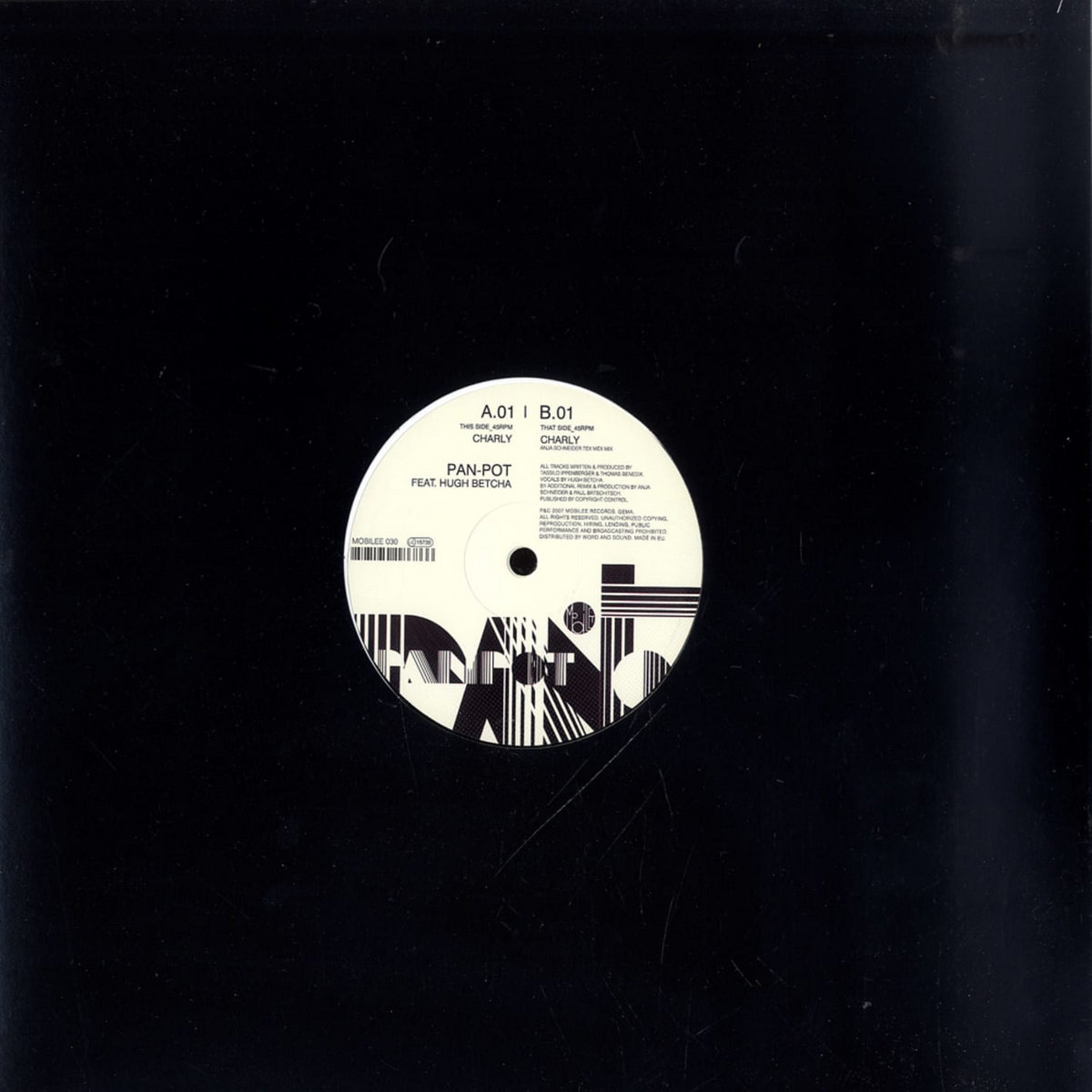 Charly (incl. Anja Schneider Remix) | Pan-Pot, Hugh Betcha | Mobilee ...