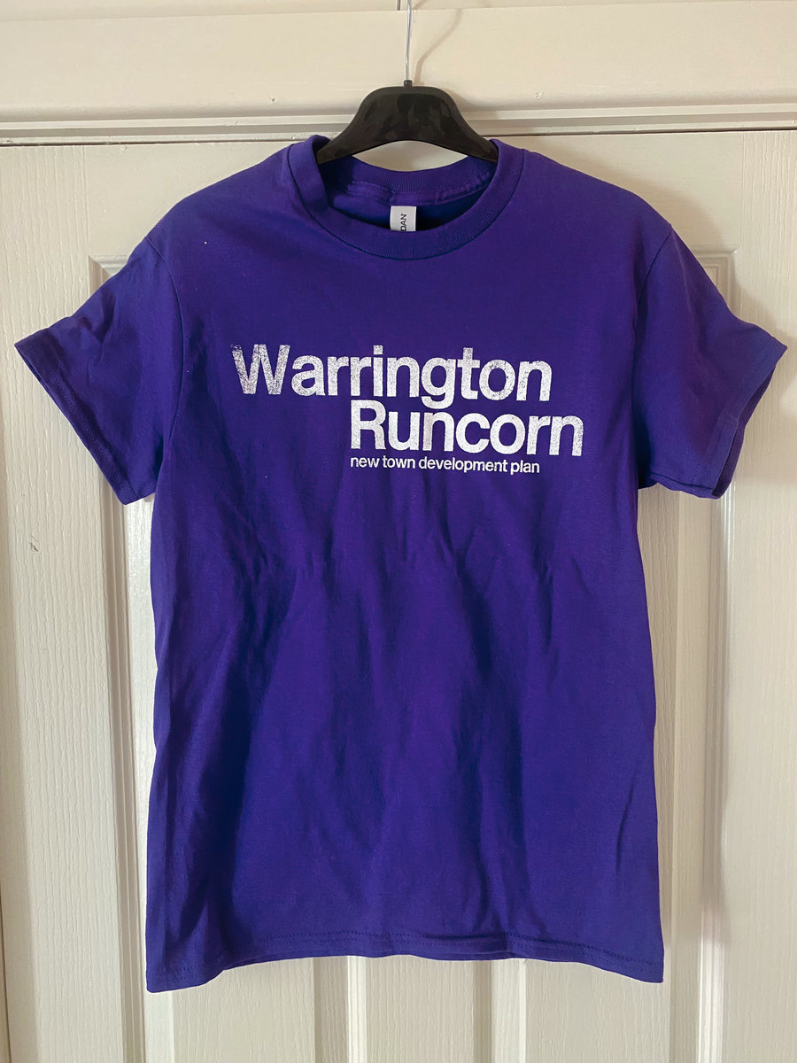 Warrington-Runcorn t-shirt - purple | Warrington-Runcorn New Town ...