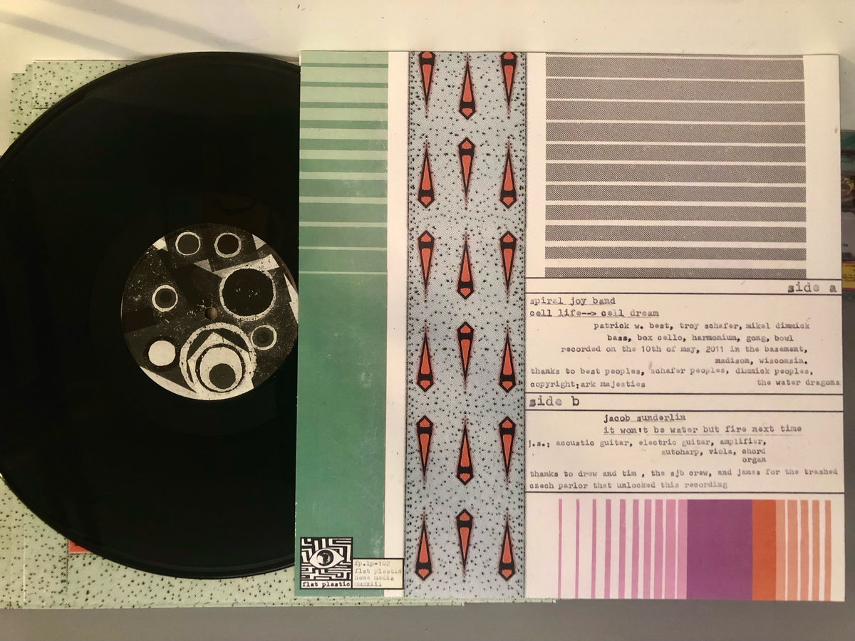 Cell Dreams / It Won't Be Water Split LP | Jacob Sunderlin