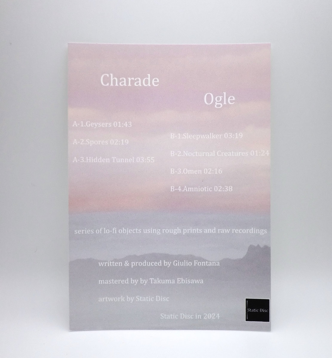 Charade | Ogle | Static Disc