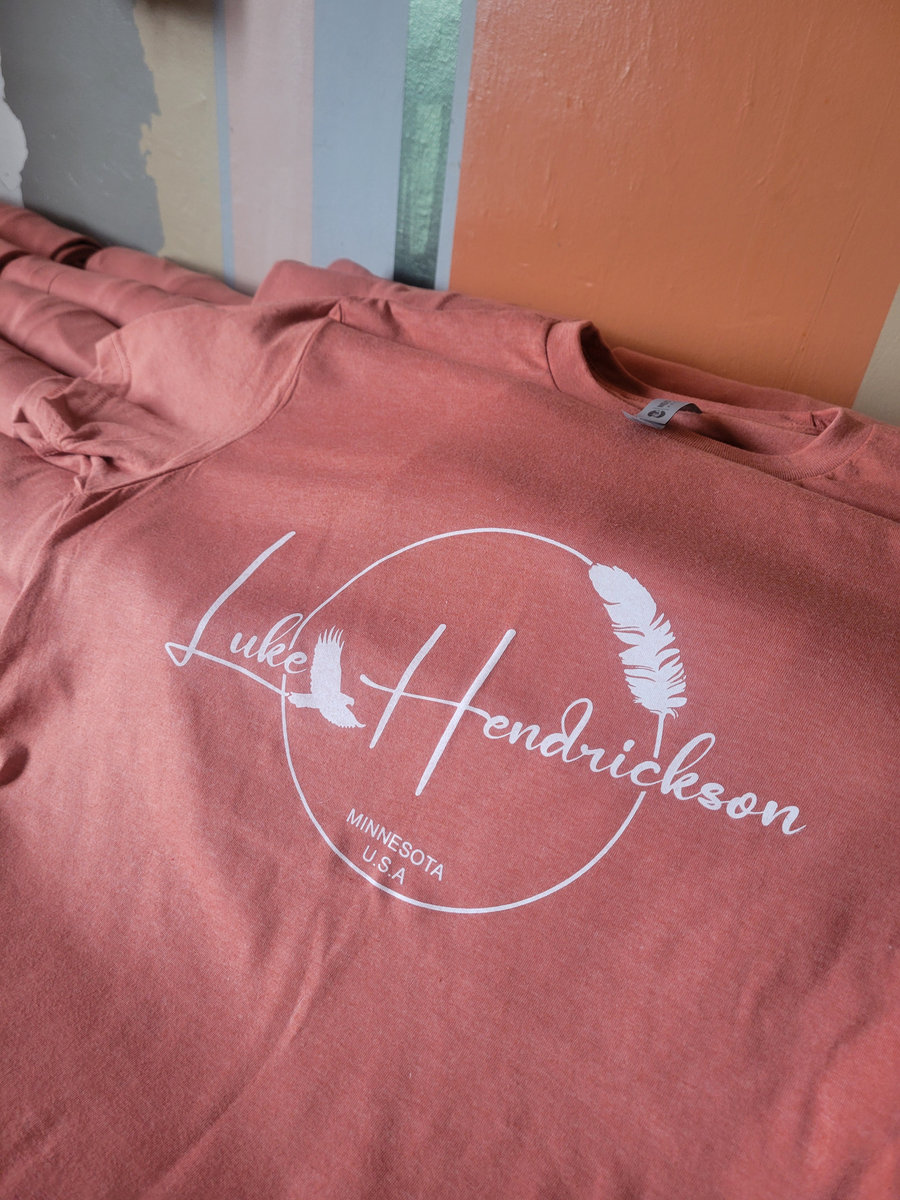 Luke Hendrickson LOGO in "heather redwood" | Luke Hendrickson