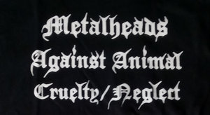 Merch | metalheads against animal cruelty/ neglect