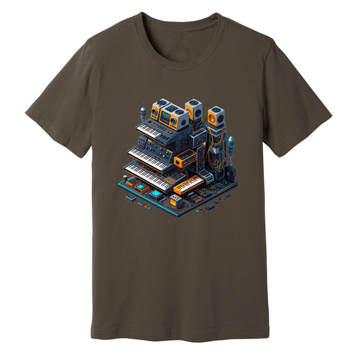 Bluetech - Synth City Unisex T-shirt | Bluetech