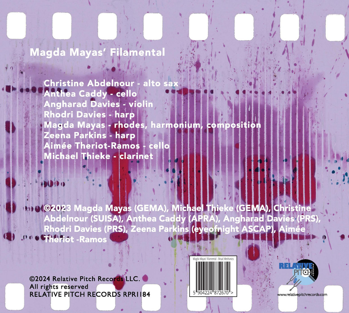 Ritual Mechanics | Magda Mayas' Filamental | Relative Pitch Records