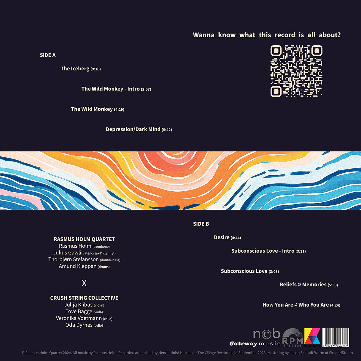 Subconscious Songs | Rasmus Holm Quartet feat. Crush String Collective | Rasmus Holm Quartet