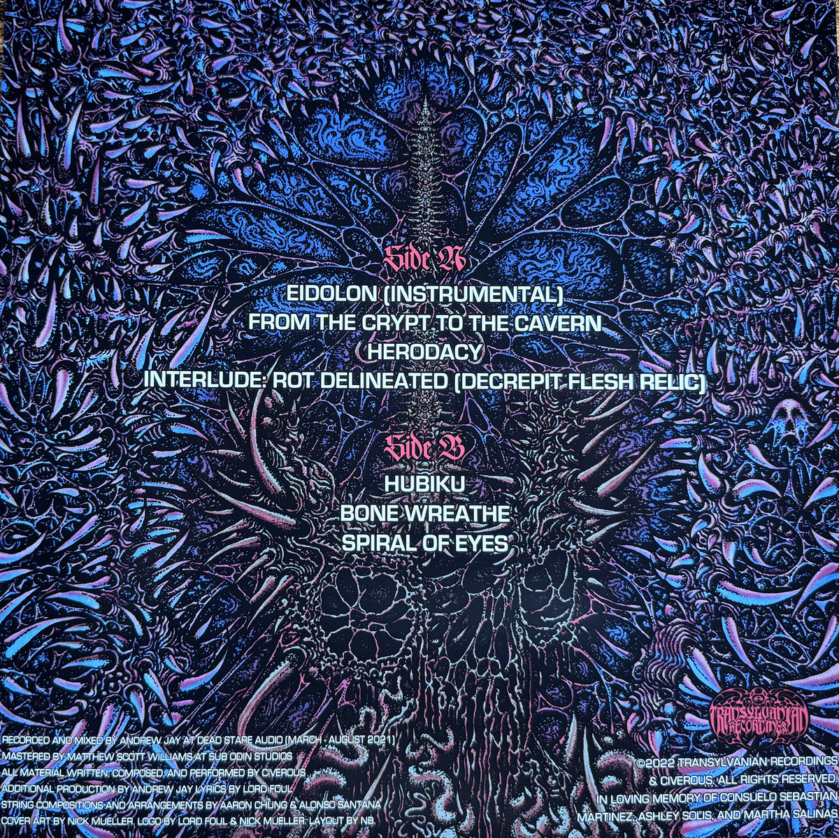 CIVEROUS - DECREPIT FLESH RELIC | CIVEROUS | Transylvanian Recordings